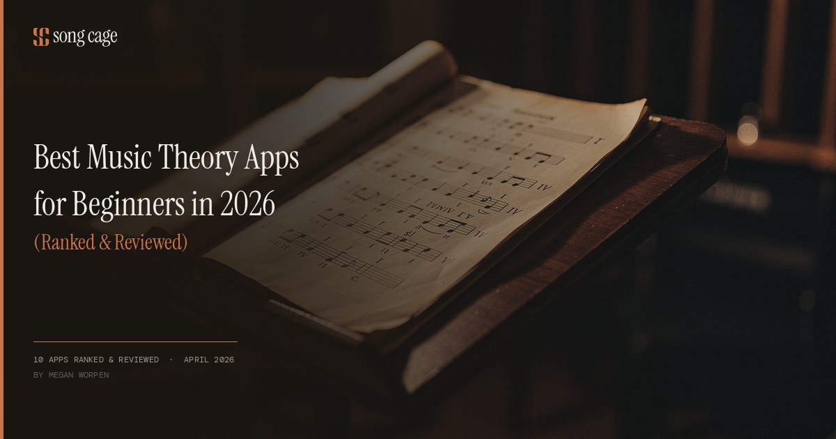 Best Music Theory Apps for Beginners in 2026 | Song Cage